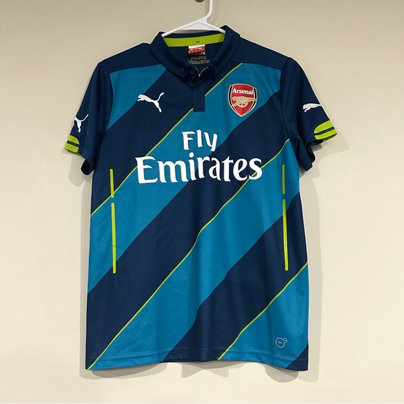 Puma | Shirts & Tops | Puma Arsenal Blue Soccer Jersey | Poshmark